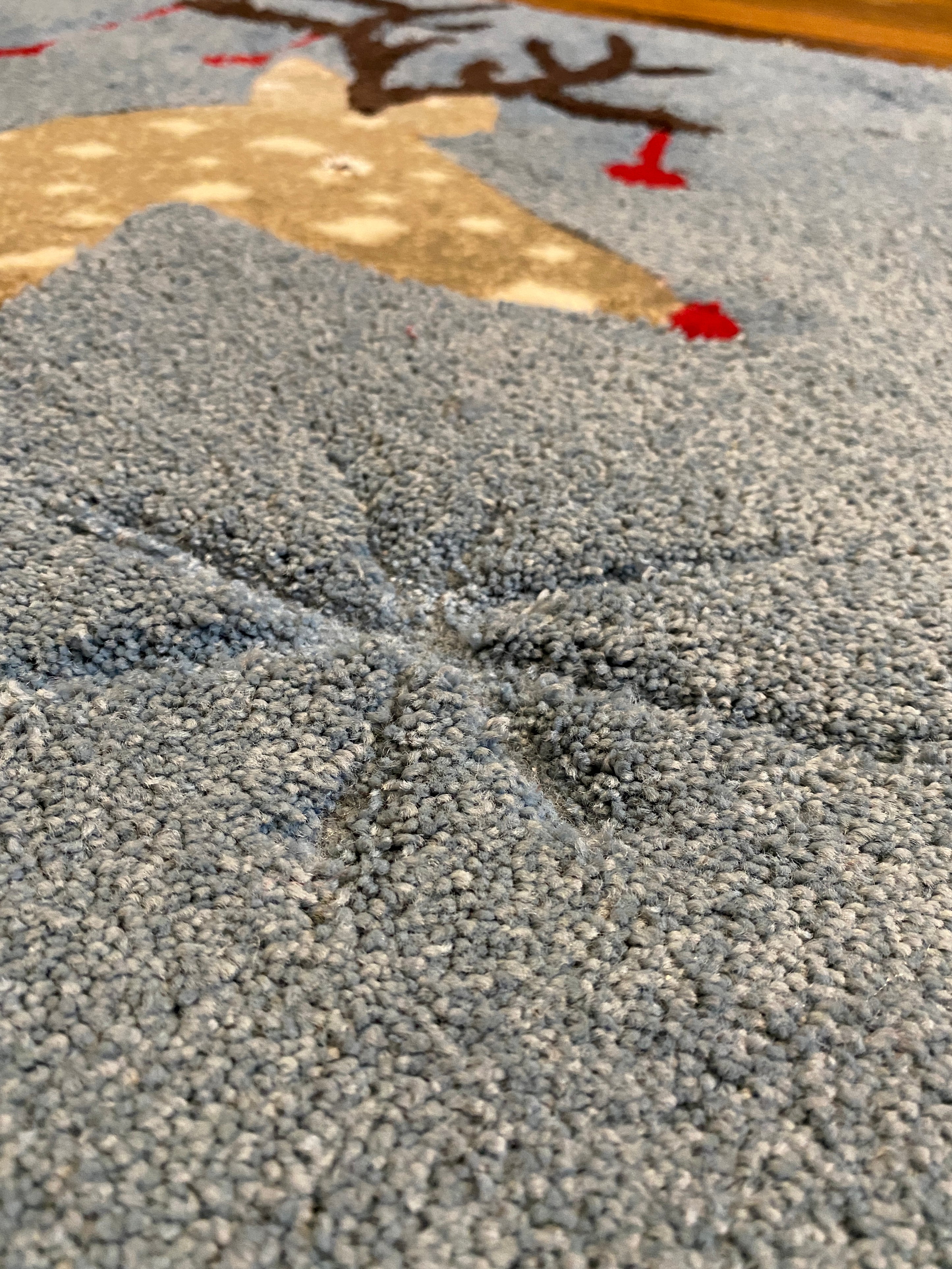 Reindeer Area Rug | Christmas Holiday Rug | InRugCo – InRugCo Studio ...