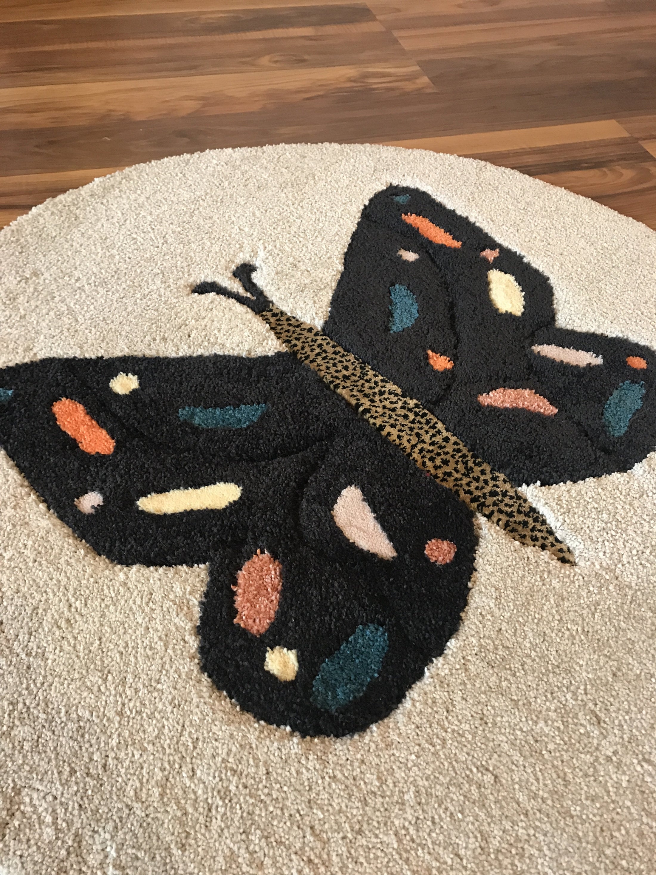 Butterfly Area Rug | InRugCo Studio & Gift Shop