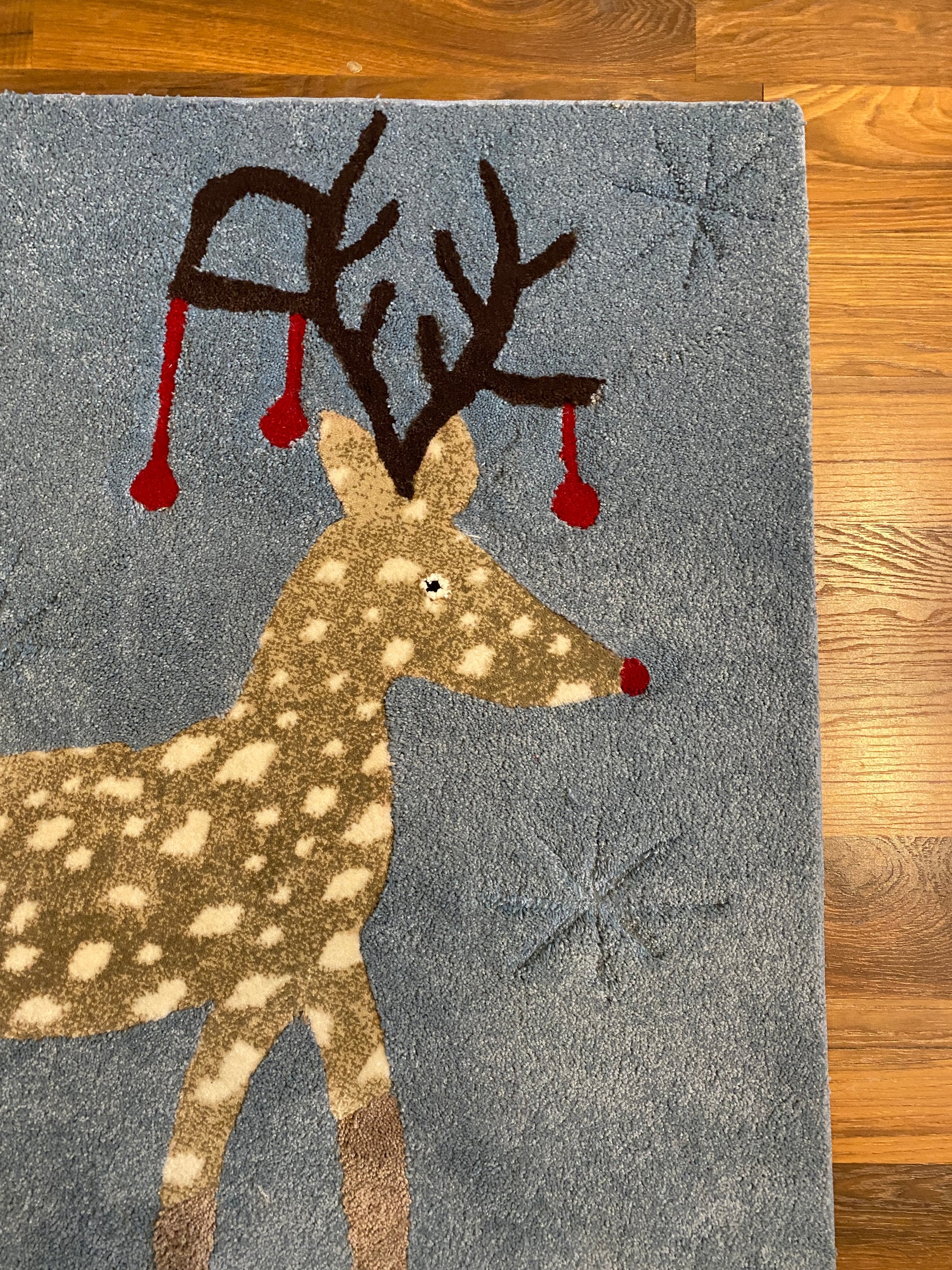 Reindeer Area Rug | Christmas Holiday Rug | InRugCo – InRugCo Studio ...