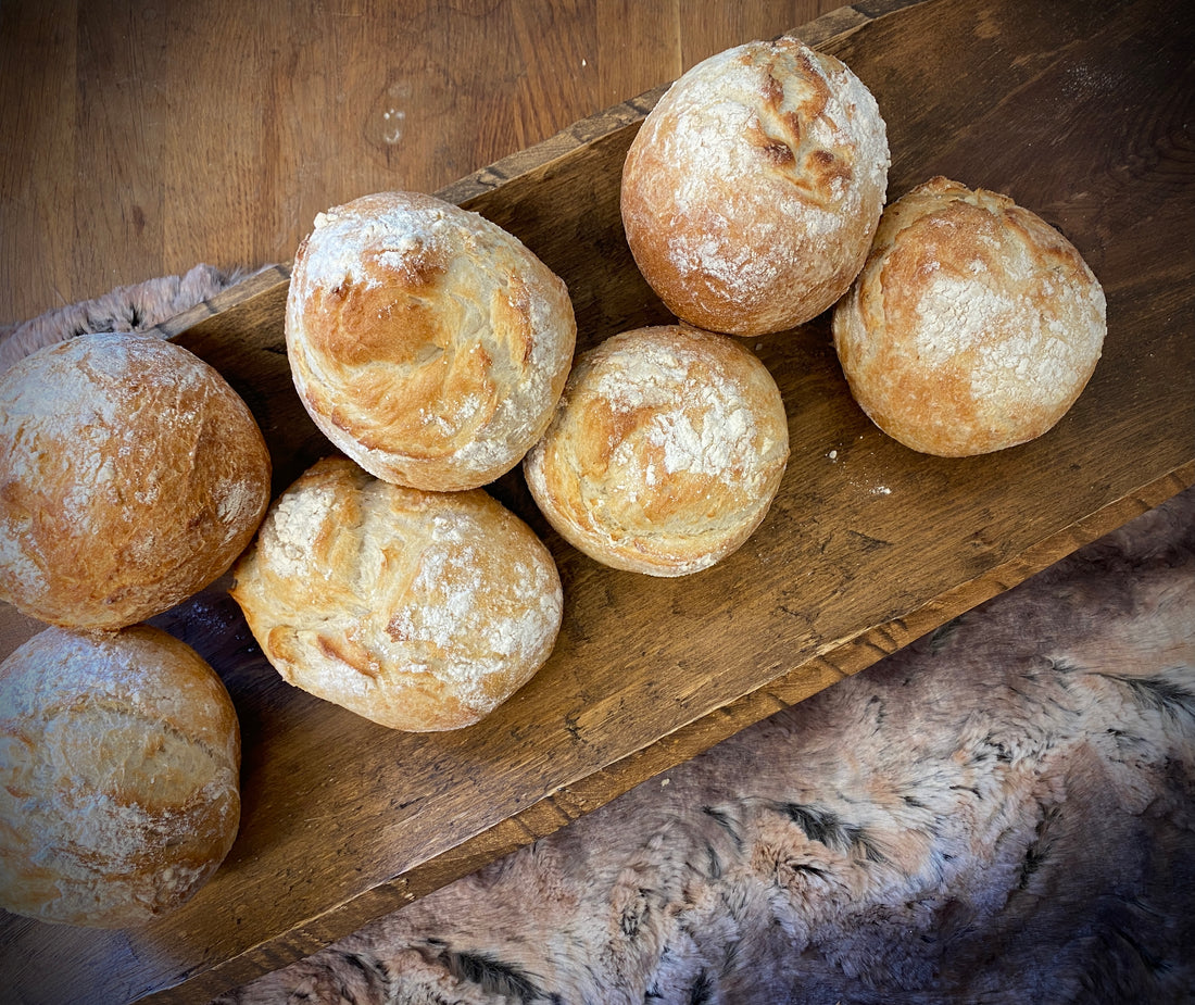 Mama-T's Rustic Rolls - 6 Pack | Dinner Rolls | Lola's PBJ - Mishawaka ...