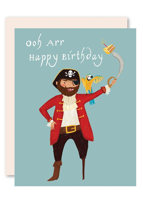 Pirate Birthday Card | Pencil Joy | InRugCo – InRugCo Studio & Gift Shop