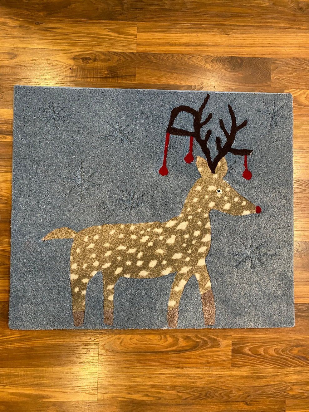 Reindeer Area Rug | Christmas Holiday Rug | InRugCo – InRugCo Studio ...