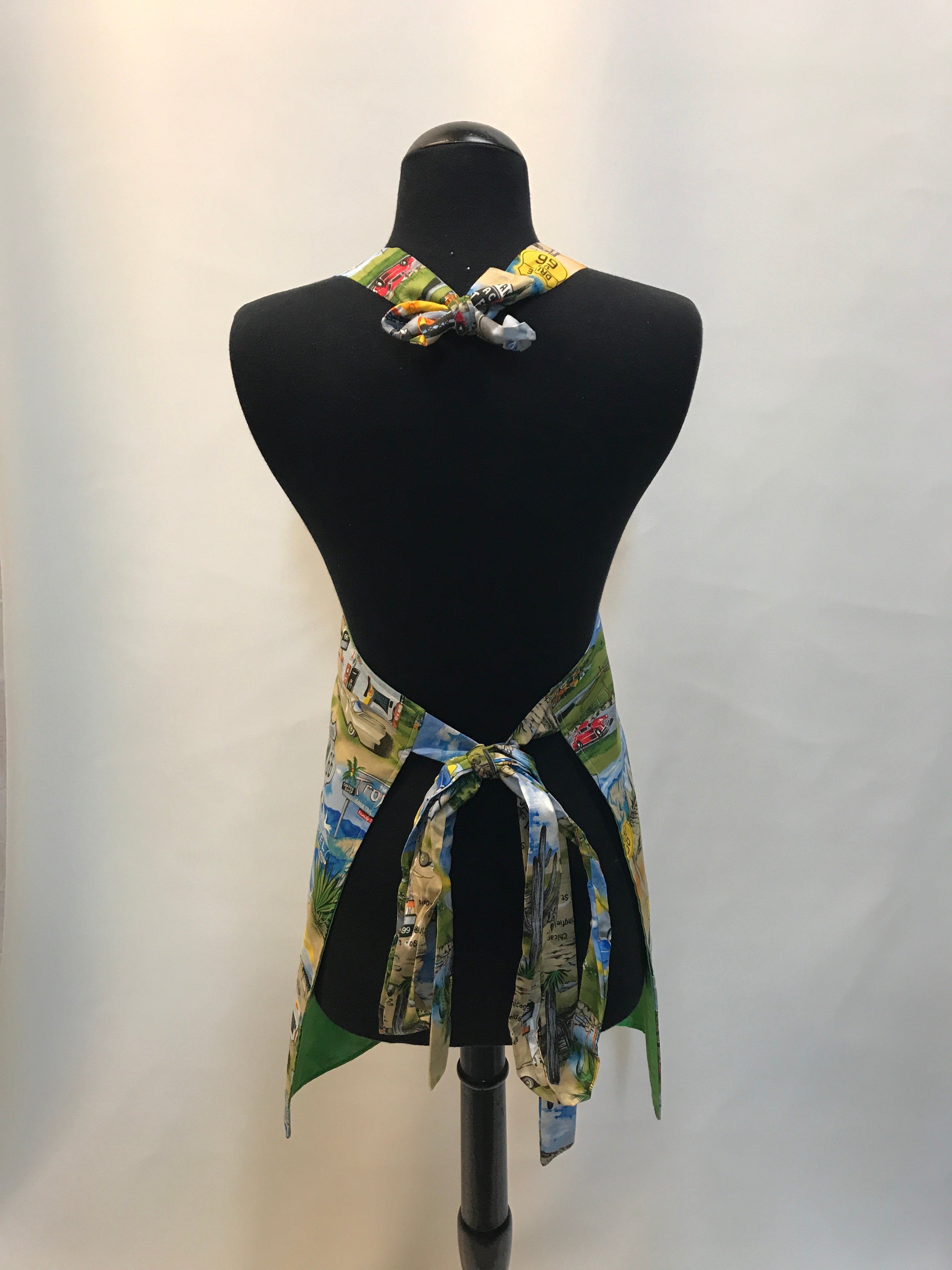 Aprons for Men | Route 66 Mens Apron | Handmade by InRugCo – InRugCo ...